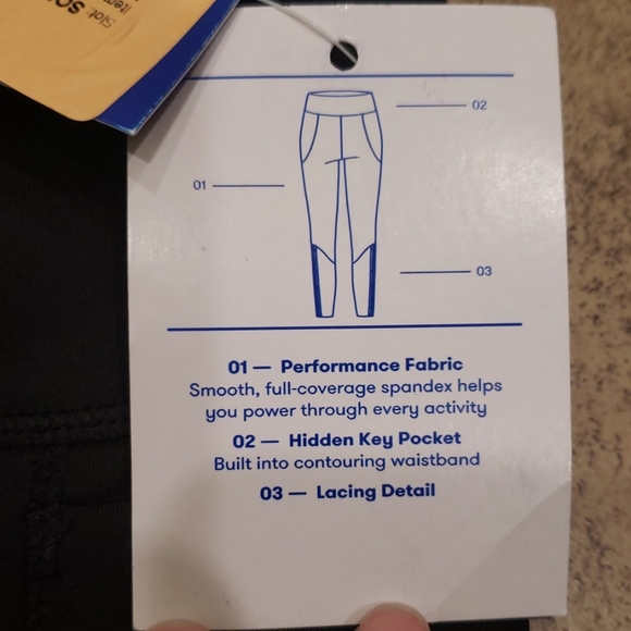 JoyLab | Pants & Jumpsuits | Joy Lab Black Laceup High Rise Legging Nwt ...